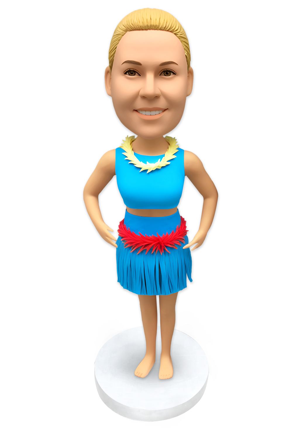 Hula Dancer Custom Bobblehead 1 Xbobble